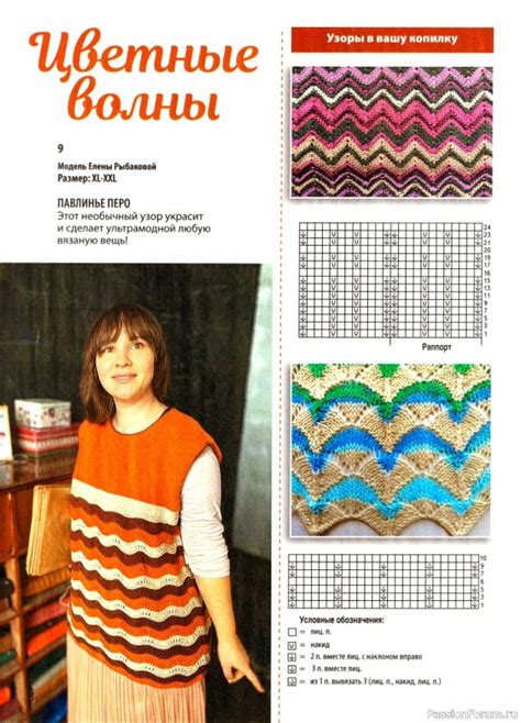 Вязаные модели в журнале «Вязаная одежда для солидных дам №4 2022 Журналы