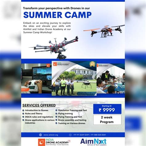 Aimnxt Edtech On Linkedin Aimnxt Dronetechnologies Summercamp