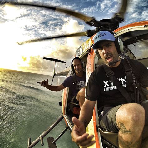 Mike Rooftop Escamilla With Legendary Waterman Mike Stewart In The