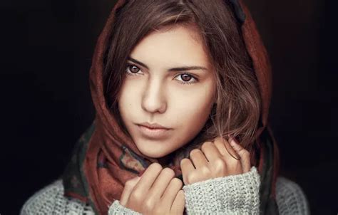 Wallpaper Girl View Beauty Lips Face Hair Astana Kazakhstan For