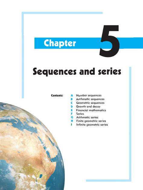 Sequences And Series Task 3 Pdf