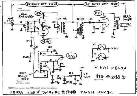 Tioorjp Jf10zl 12bh7htm 真空管 電子工作