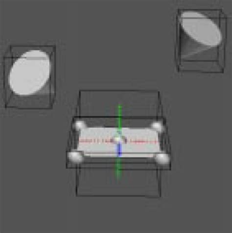 Two Convergent Cameras The Cones Illustrate The Camera Attitudes And