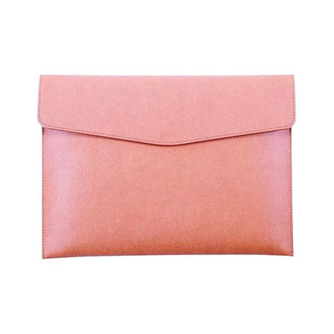 Pu Leather A4 File Folder Document Holder Waterproof Portfolio Envelope
