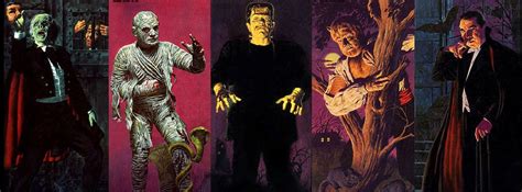 Monster Classic Horror Characters