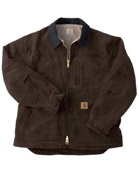 Carhartt Mens Sandstone Ridge Sherpa Lined Jacket Boot Barn