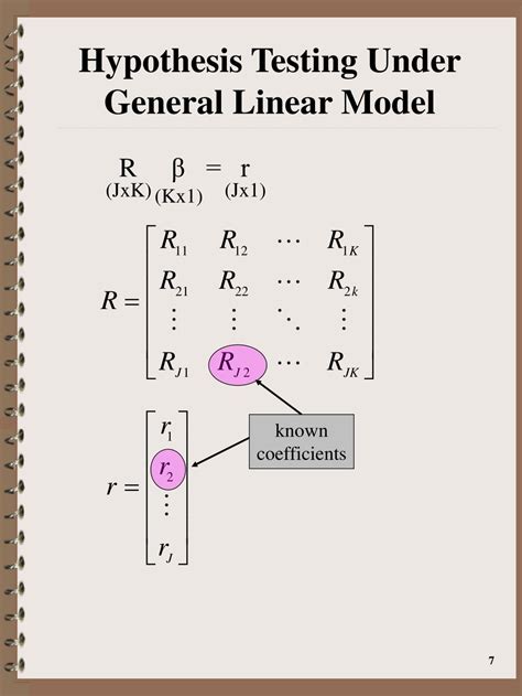 Ppt Inference In The General Normal Linear Model Powerpoint