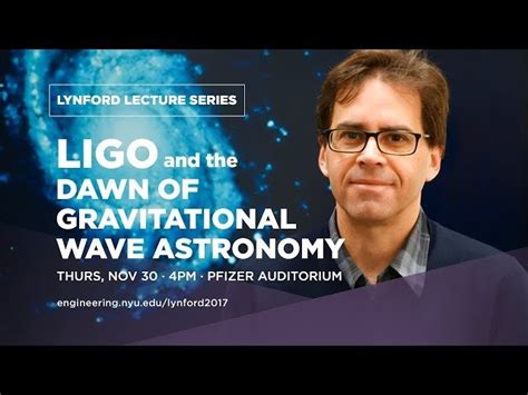 Free Video Ligo And The Dawn Of Gravitational Wave Astronomy From New York University Nyu