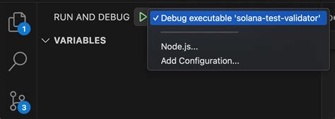 rust how do i get a local debugger in a running `solana test