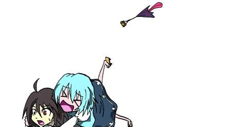 東方 小傘とぬえ ～急降下爆撃～ ナパのイラスト Pixiv