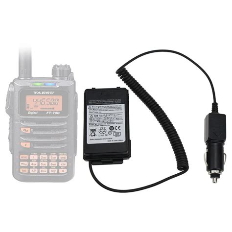 YAESU SBR LI Battery Eliminator Car Charger Adaptor For FT D FT D FT DR FT DR FT DS