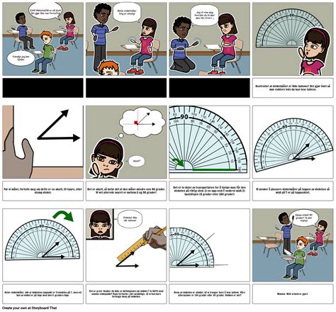 Hvordan Bruke En Vinkelmåler Storyboard Av No Examples