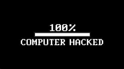 Computer Hacked Text Animation Loading Bar Stock Motion Graphics SBV