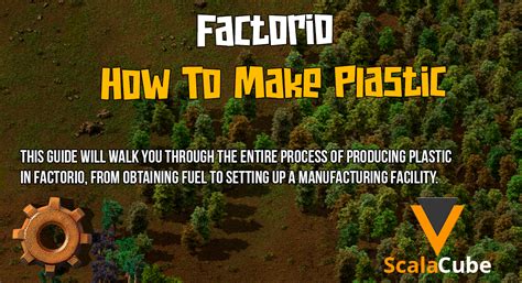 Factorio How To Make Plastic Scalacube