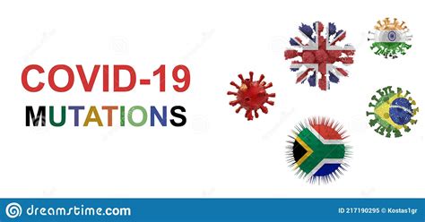 Virus Mutation Effect Brochure Template Vector Illustration