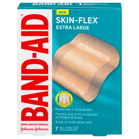 Save On Band Aid Bandages Skin Flex Extra Large Order Online Delivery
