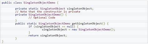 How To Use Singleton Design Pattern In Java