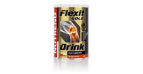 NUTREND Flexit Gold Drink 400g Orange- Izületvédők