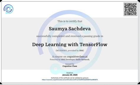 saumya sachdeva on linkedin deeplearning tensorflow ibm ai