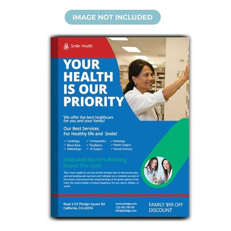 Premium PSD Medical Flyer Template
