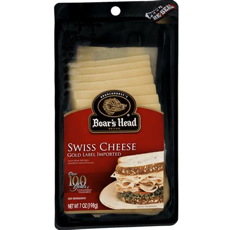 Boars Head Swiss Cheese With Interleaf 7 Oz Shipt