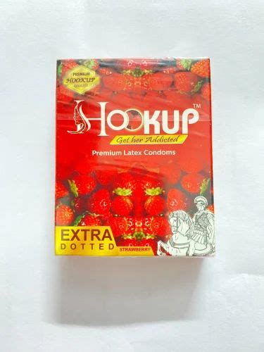 Strawberry Flavour Dotted Condoms 48x3 Pack At ₹ 14packet Extra