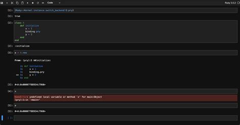 Pry Breaking Point Code Navigation Behavior In Jupyter Issue