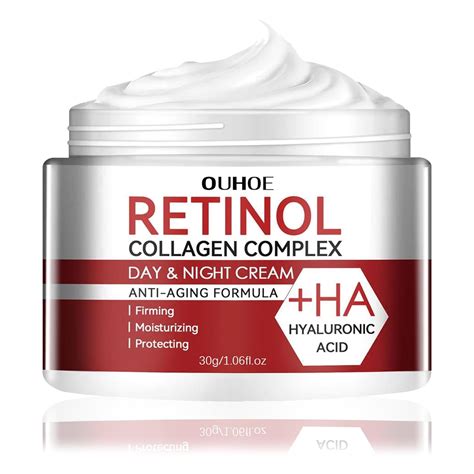 Crema de retinol para cara hidratante facial de retinol con ácido hialurónico crema de noche