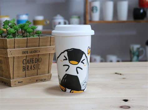 Ceramic Coffee Mug With Silicone Lid And Sleeve Greenworks