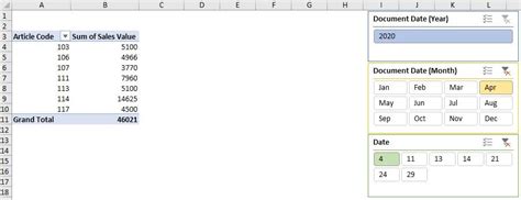 Pivot Tables And Timeline Slicers Microsoft Community