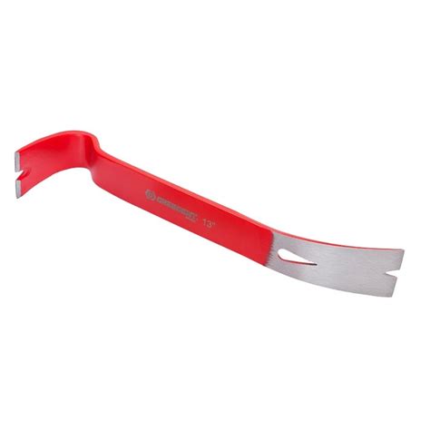 Crescent Code Red Series Fb13 Pry Bar 13 In L Nail Slots Tip Steel