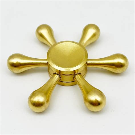 Metal Fidget Spinner Finger Spinner Decompression Toy Educational