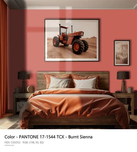 About PANTONE 17 1544 TCX Burnt Sienna Color Color Codes Similar