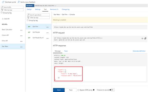 Mock Policy Azure Api Management Hands On Lab