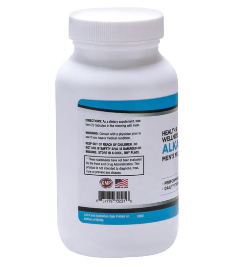 Legit Health Mens Alkalinity Multivitamin Legit Supplements