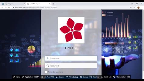 Customize Login Page Logo And Background Image Oracle Apex Youtube