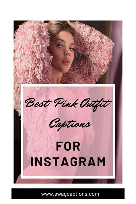 Best Pink Outfit Captions For Instagram Pink Outfit Pink Instagram