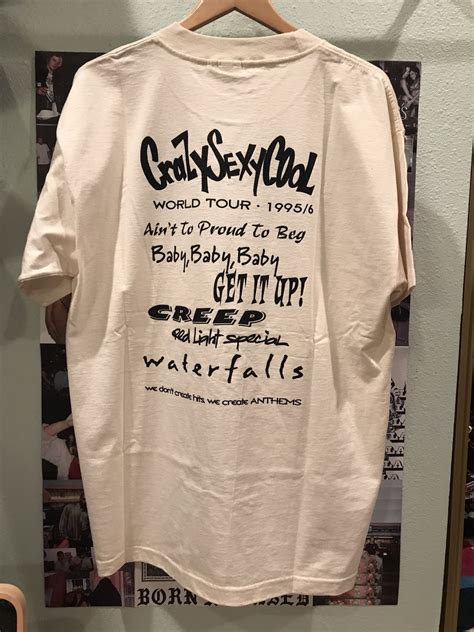 Vintage Vintage Tlc Crazy Sexy Cool World Tour 1996 Shirt Grailed