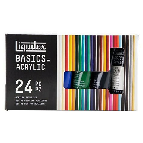 Комплект акрилни бои за рисуване Liquitex Basics Bauhaus България