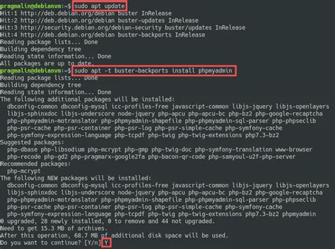 Install Phpmyadmin On Debian 10 Buster Pragmaticlinux