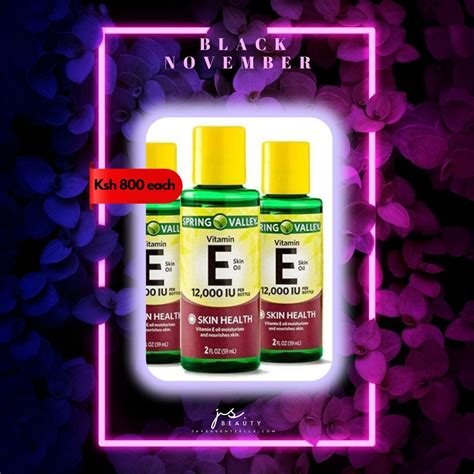 Spring Valley Vitamin E Oil Vitamin E Oil Health Vitamins Vitamin E