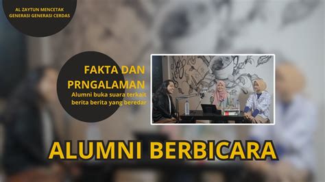 Obrolan Santai Bersama Alumni Al Zaytun Youtube