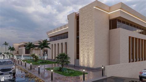 Concepto Render Architecture Design Concept Atrium Design Concept