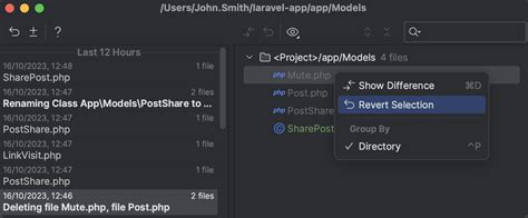 local history phpstorm documentation