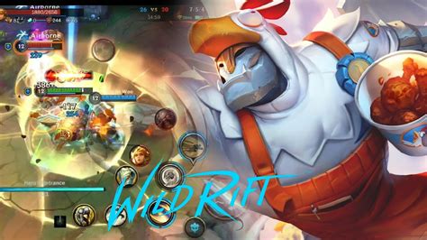 Birdio Gameplay New Skin Build And Runes Wild Rift Youtube
