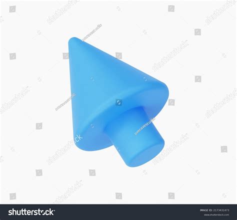 D Realistic Mouse Cursor Vector Illustration Stock Vector Royalty