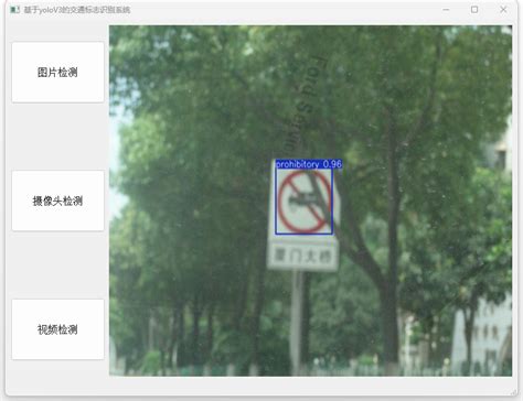 深度学习之基于yolov3交通标志目标检测系统gui界面 索炜达猿创