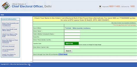 Voter Id Card Delhi