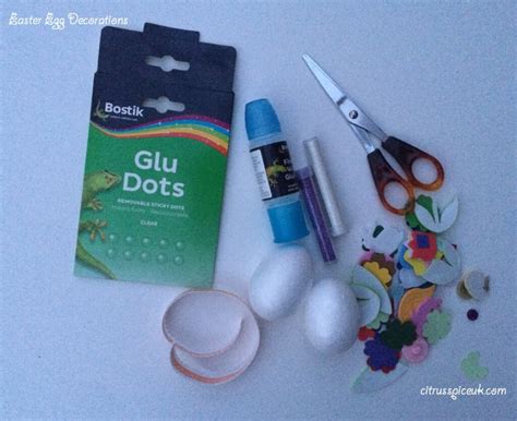 Easter Egg Decorations~bostik Bloggers 2017 Citrusspice And Travels