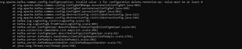Invalid Value For Delete Retention Ms Results In Kafka Broker Crash Issue Provectus